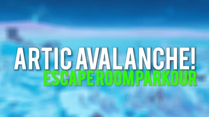 Arctic Avalanche Escape Room Parkour!