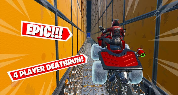 The Ultimate 4 Player Deathrun Race