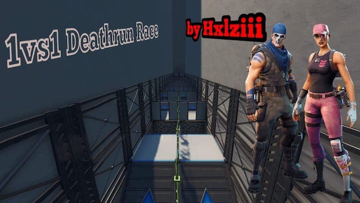 1 vs 1 Deathrun Race