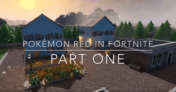 Pokemon Red in Fortnite - Part One