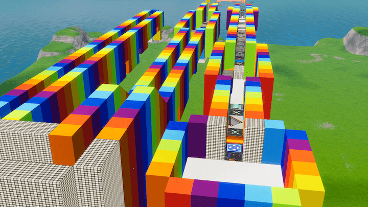 The Easiest 50 Level Rainbow Deathrun